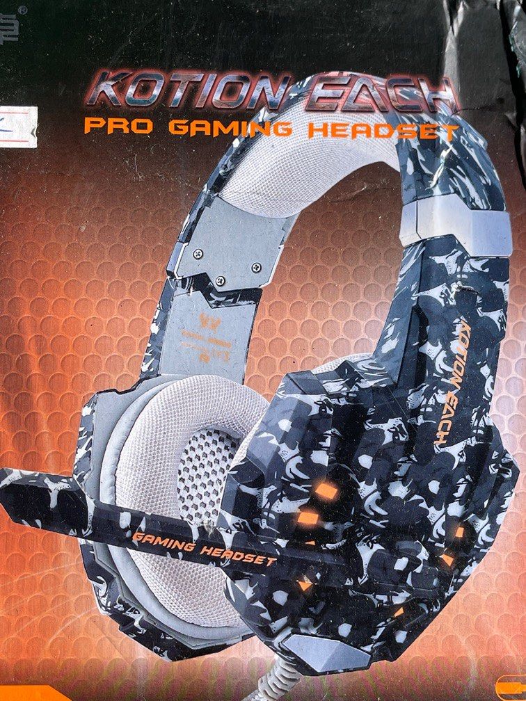 Brand new Kotion Each pro gaming headset, Audio, Headphones & Headsets ...