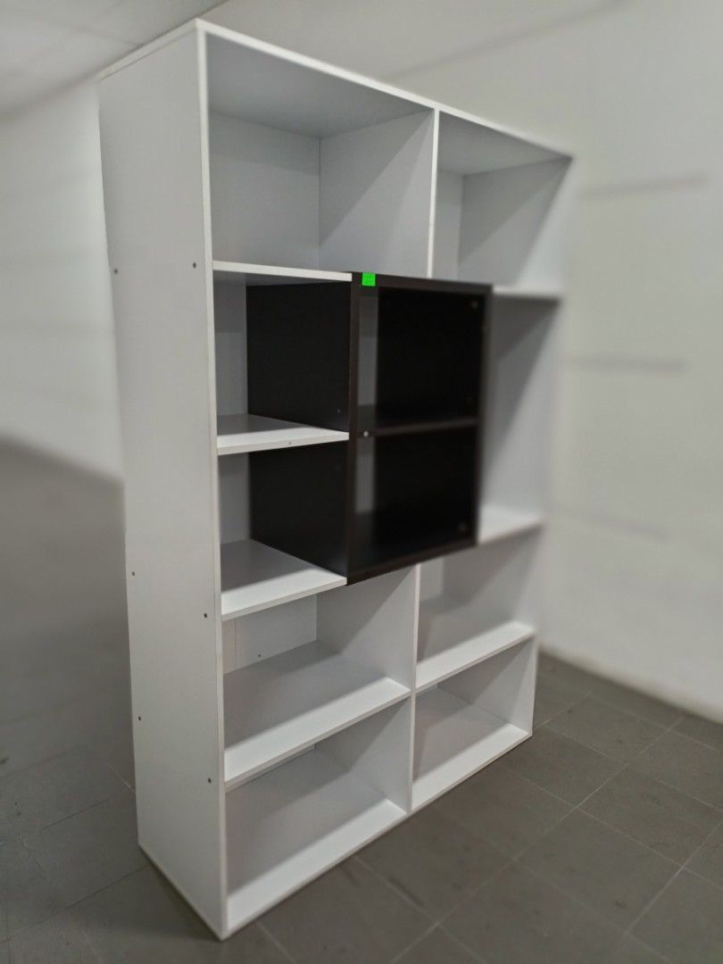 BRANDINE Display Cabinet in WHITE, Furniture & Home Living, Furniture ...