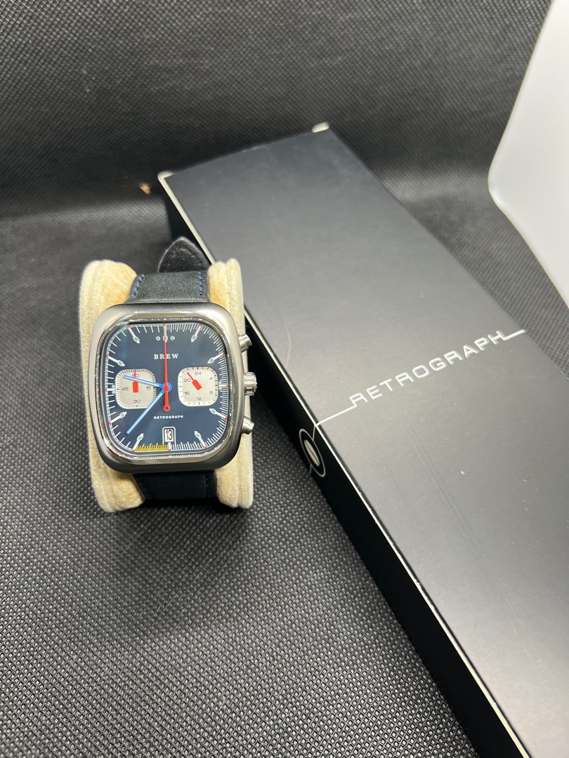 Brew Retrograph Technicolour, Luxury, Watches on Carousell