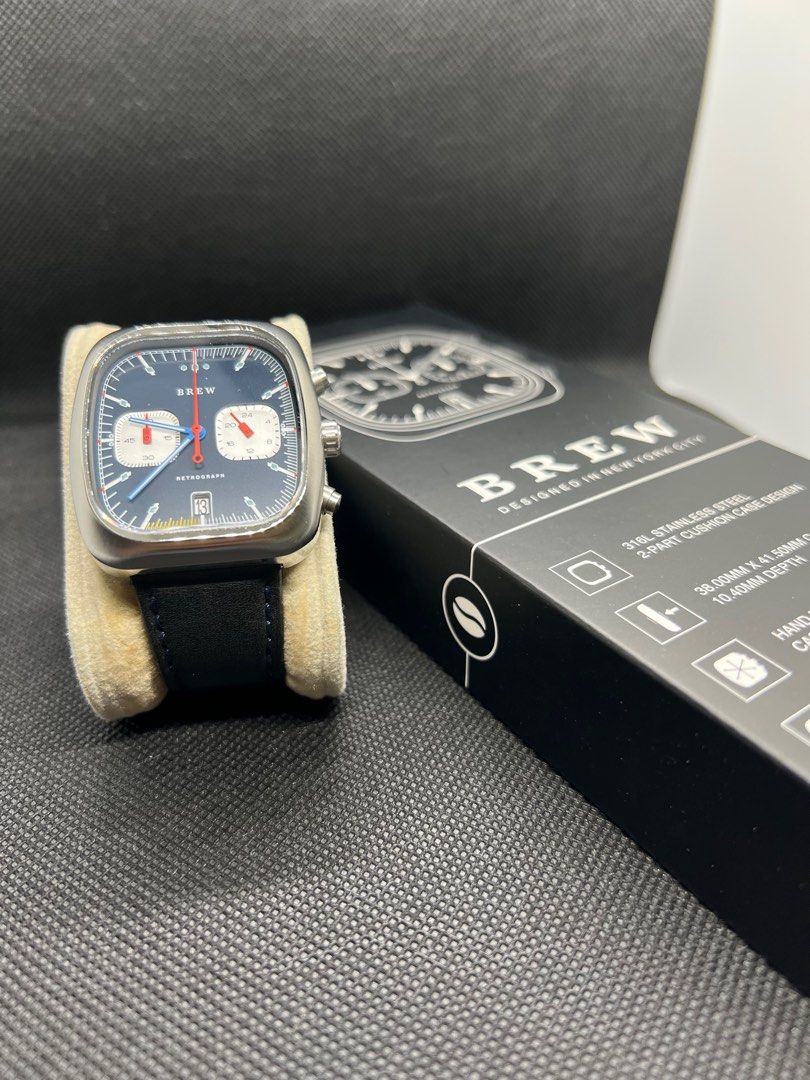 Brew Retrograph Technicolour, Luxury, Watches on Carousell