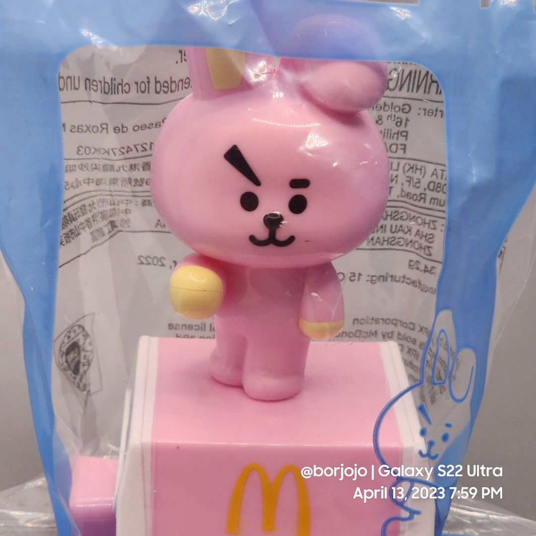 BTS BT21 COOKY McDonald's Collectible Exclusive on Carousell