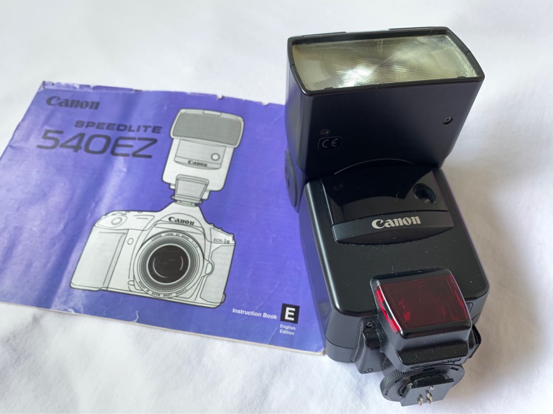 Canon flashlight 540EZ, Photography, Lens & Kits on Carousell