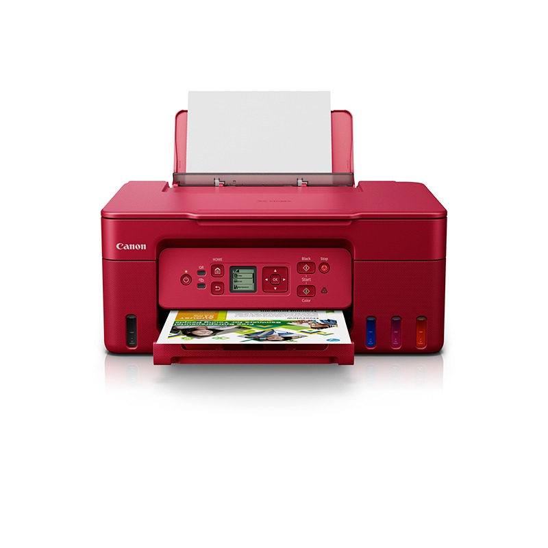 Canon Pixma G3770 AIO Printer (Red / Black / White), Computers & Tech ...