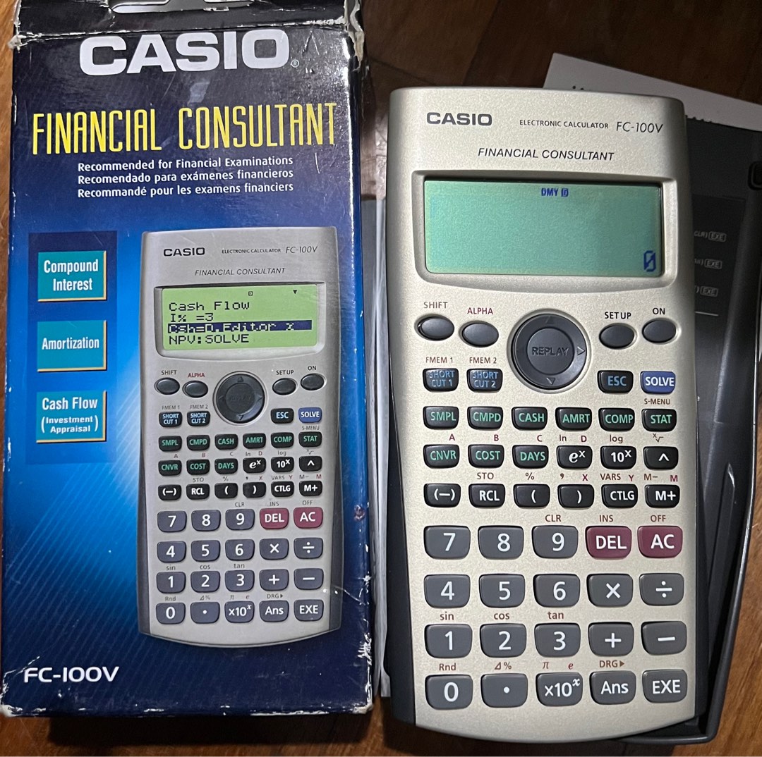 Casio Financial Calculator, Computers & Tech, Office & Business ...