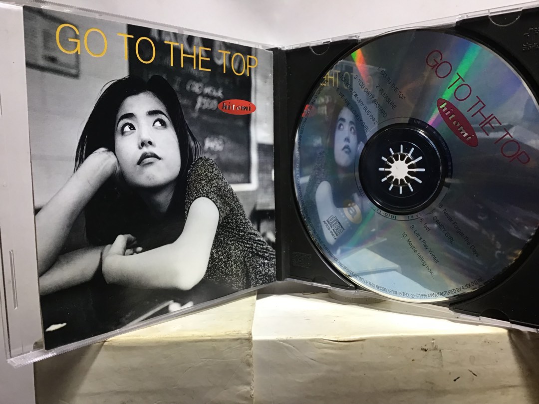 CD Hitomi - Go to the Top OOP ORIGINAL PRESS Anubis Pop, Hobbies & Toys ...