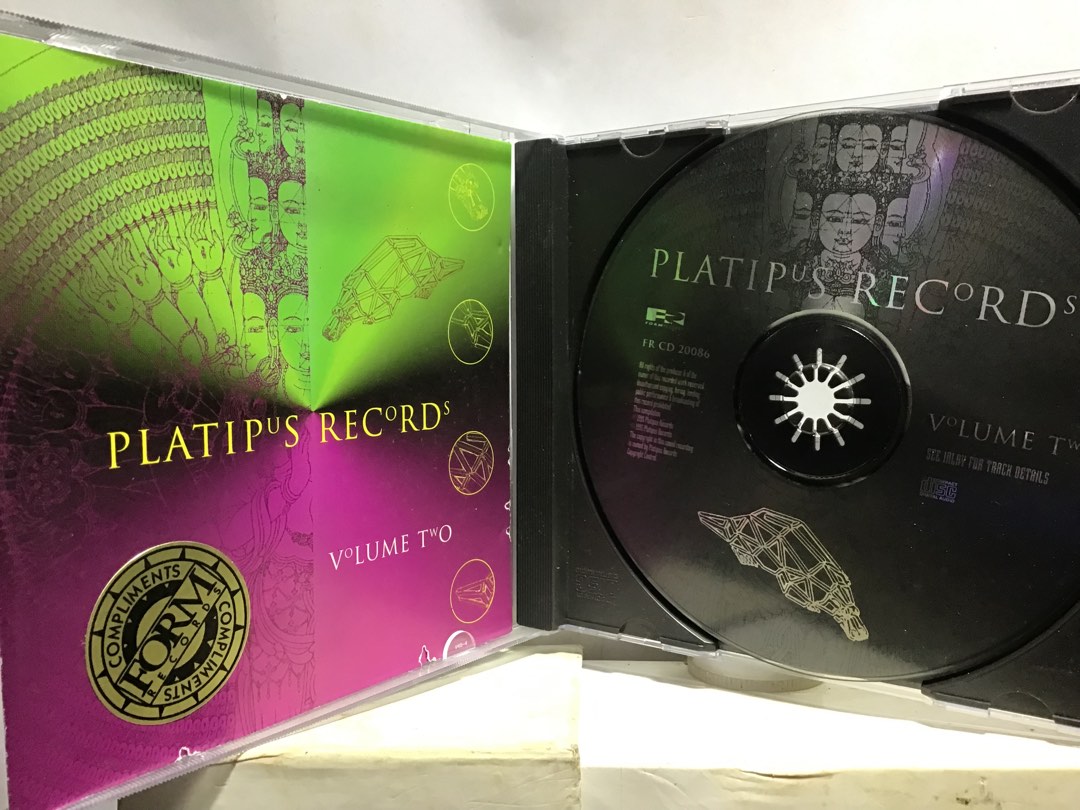 Cd Platipus Records Vilume Two Oop Original Press Anubis Pop Hobbies And Toys Music And Media Cds