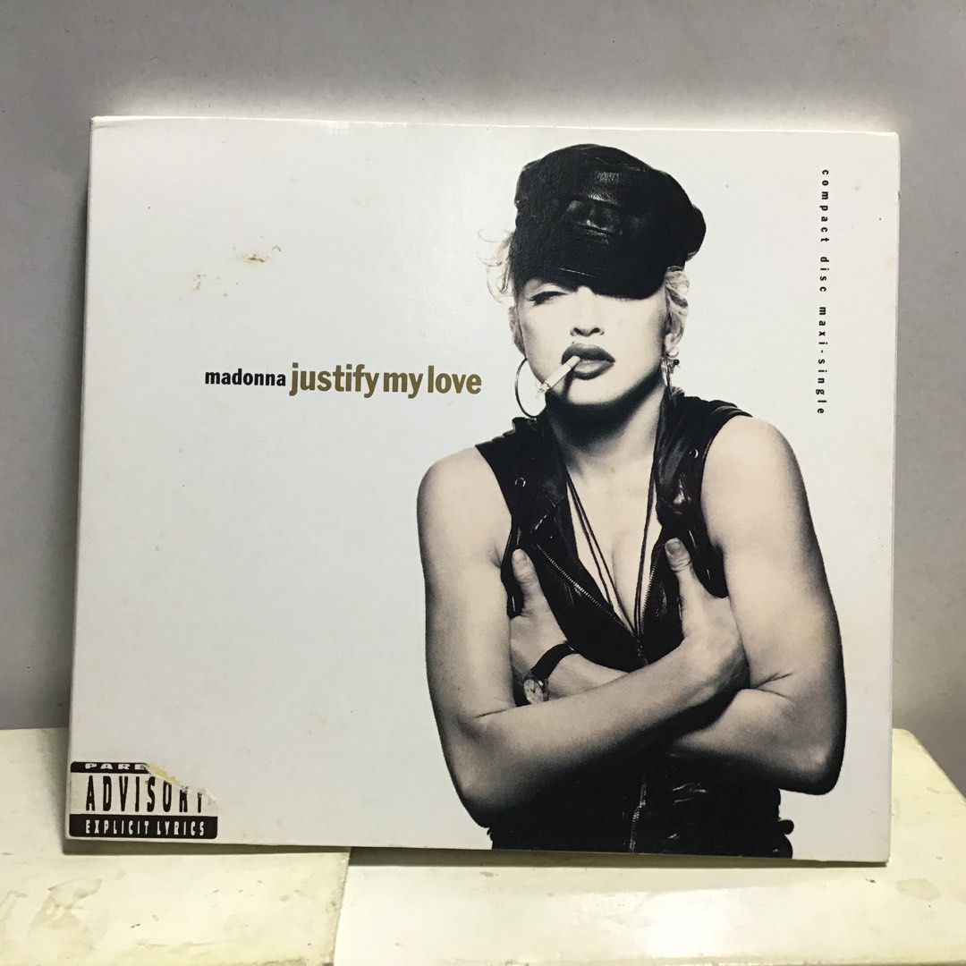 CD SINGLE Madonna - Justify My Love OOP ORIGINAL PRESS Anubis 90s Pop, Hobbies & Toys, Music ...