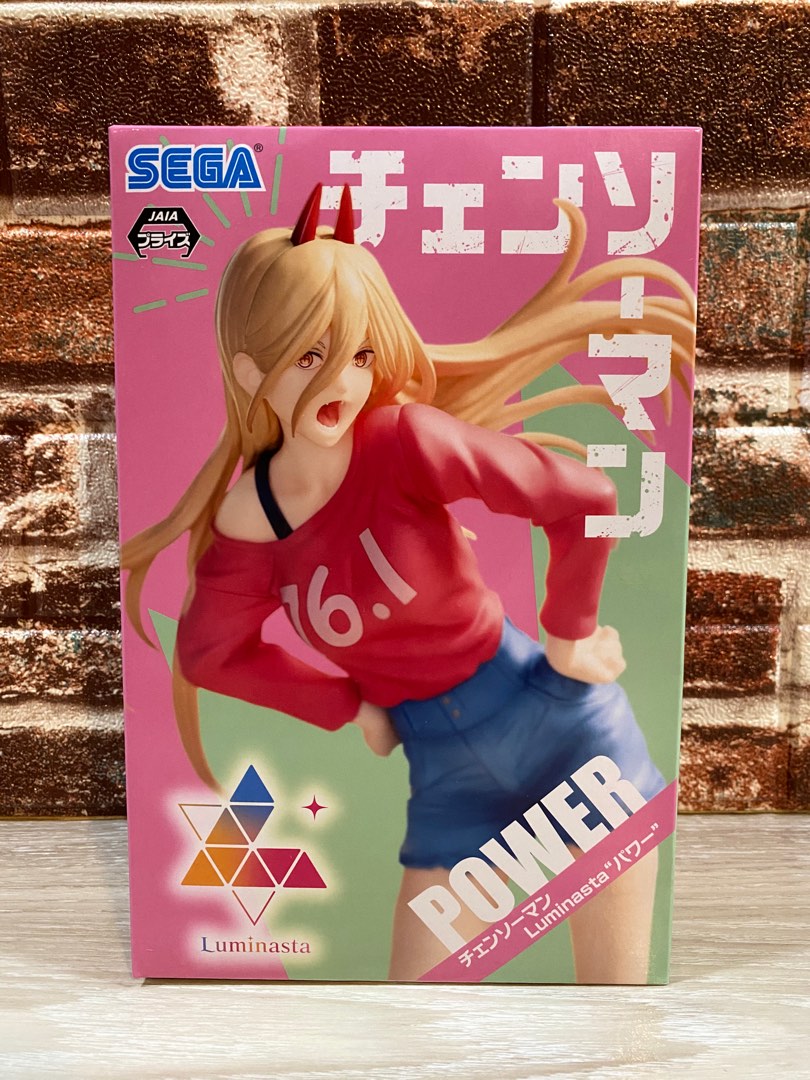 Chainsaw Man Luminasta Power Figure Figurine, Hobbies & Toys, Toys ...
