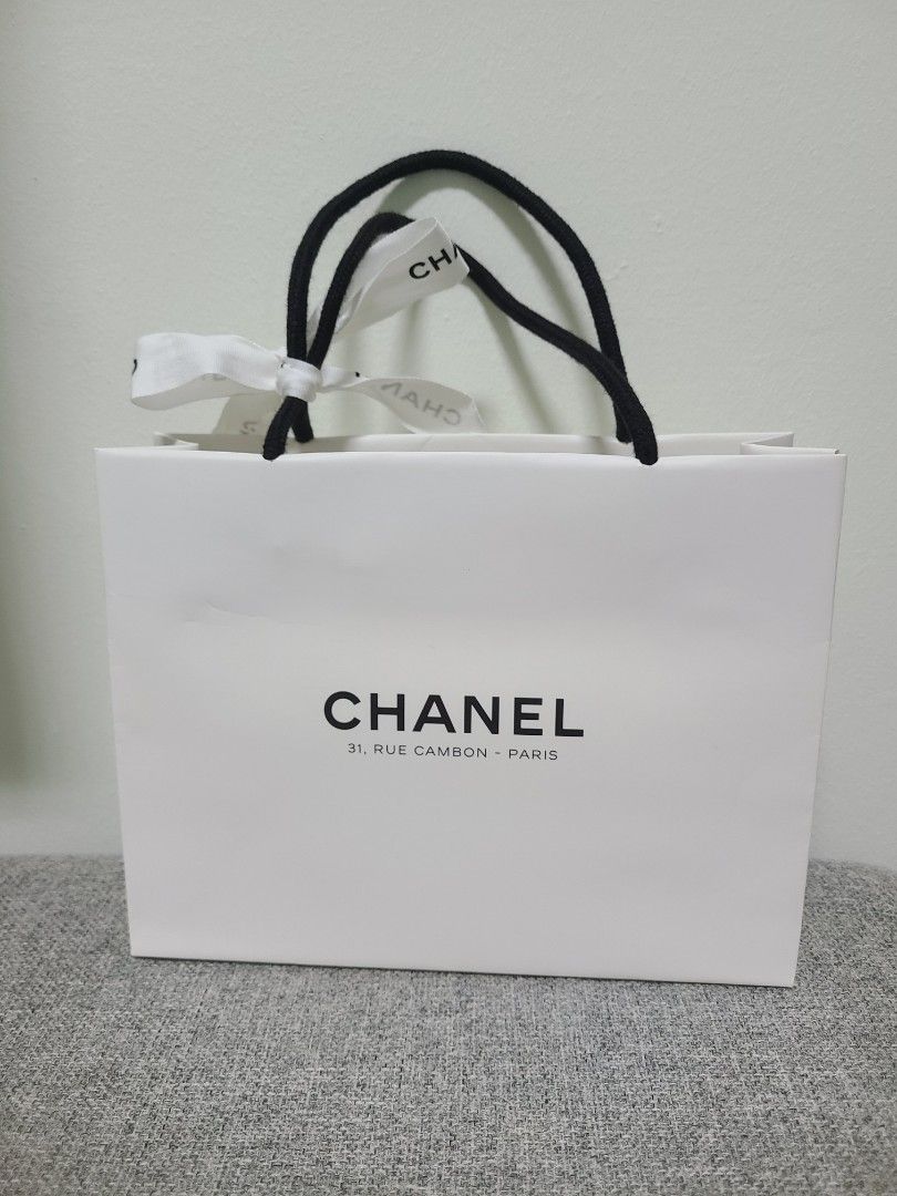 Chanel Paper Bag (from Paris), Luxury, Bags & Wallets on Carousell