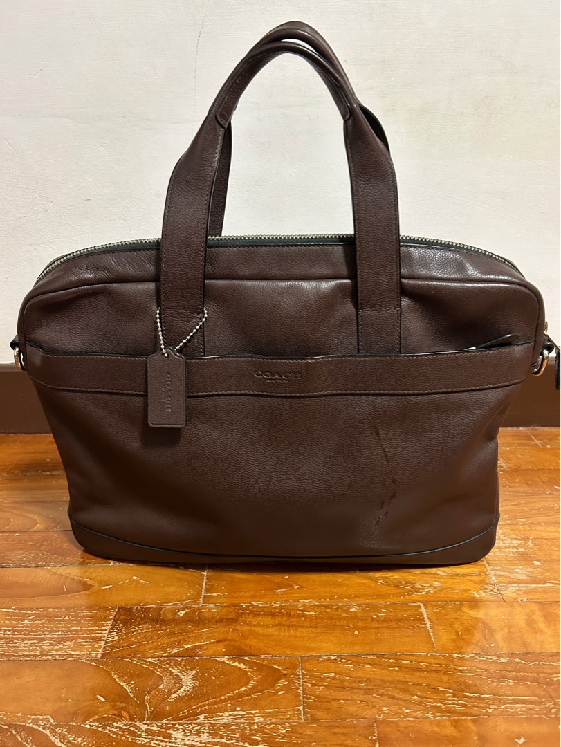 Coach authentic men briefcase., Men's Fashion, Bags, Briefcases on ...
