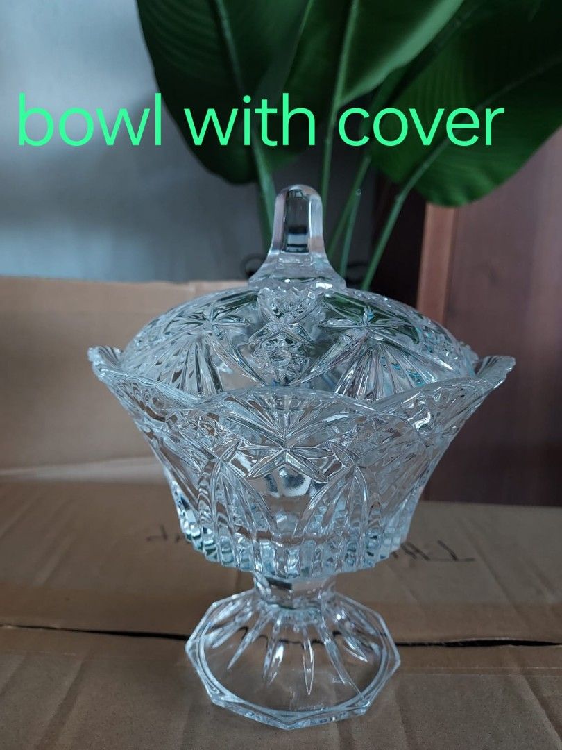 Crystal Glass ware, Furniture & Home Living, Kitchenware & Tableware ...