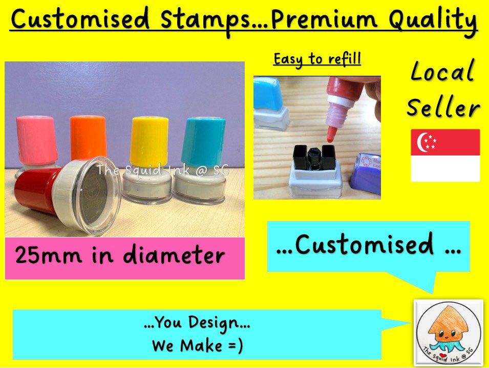 Customized Stamp Chop | Signature Stamp Chop | Teacher chop Stamp ...