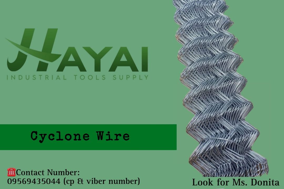 Cyclone Wire, Commercial & Industrial, Industrial Equipment on Carousell