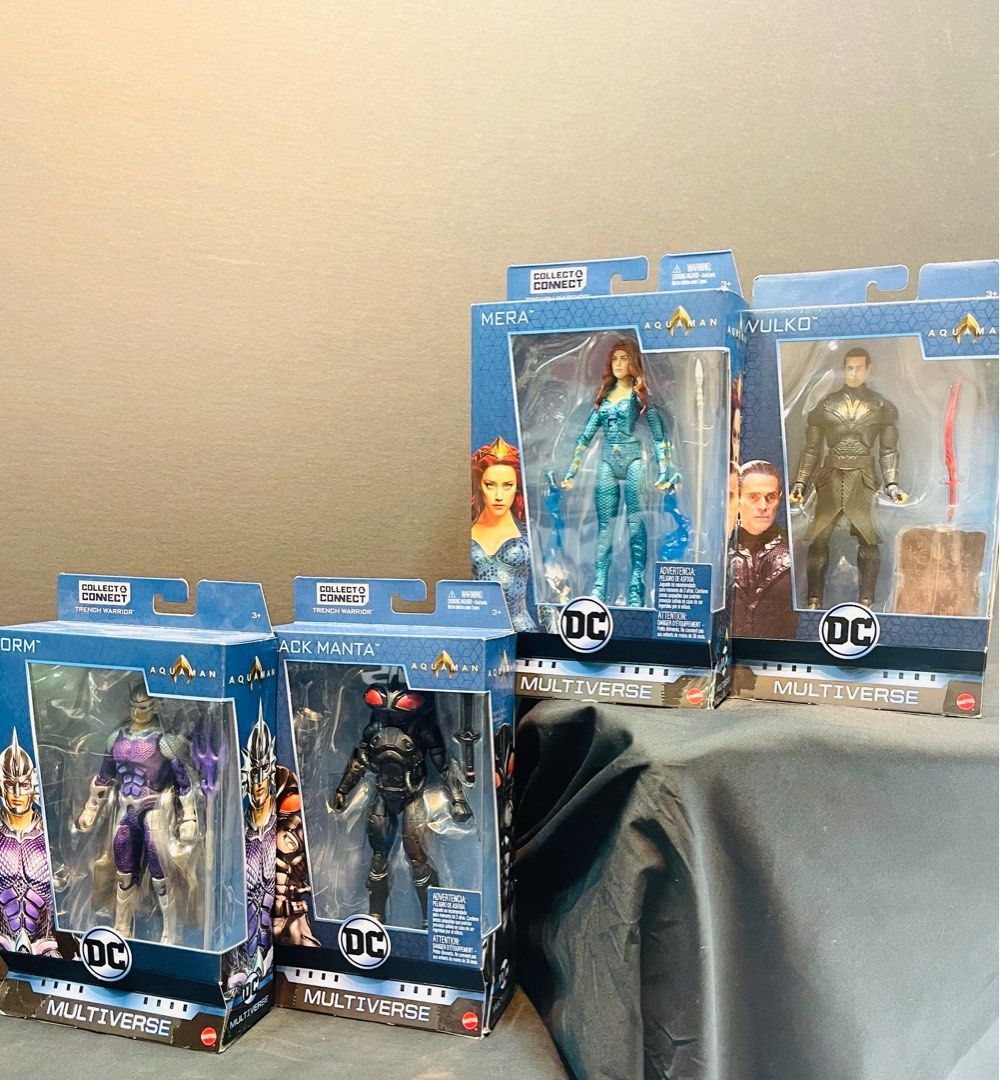 DCEU DC Multiverse : ORM, Mera, Black Manta, Vulko, Everything Else on ...