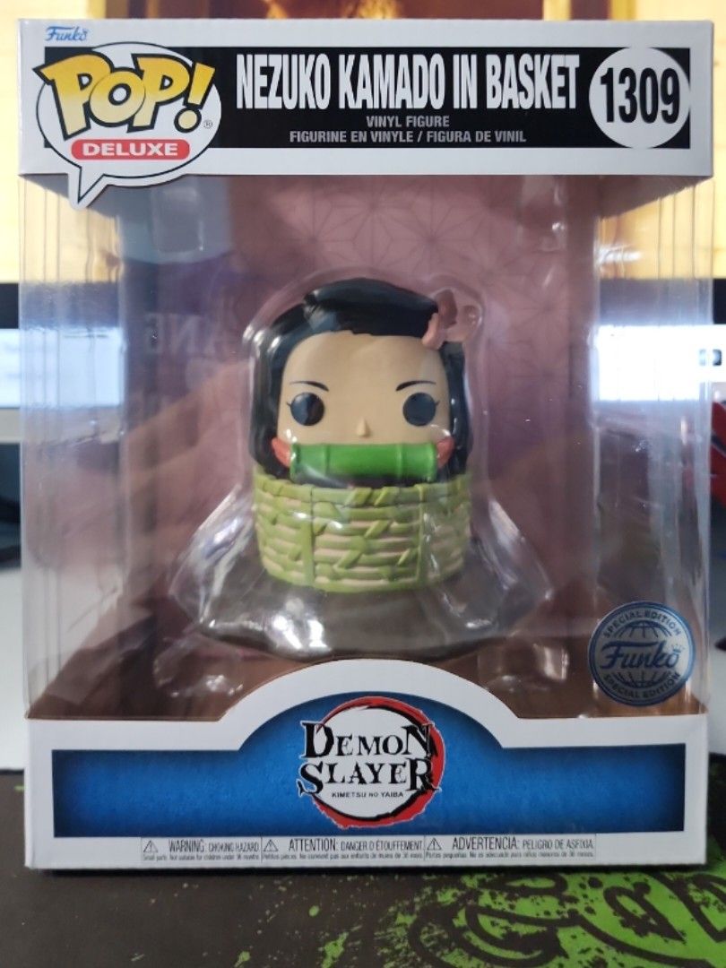 Demon Slayer - Nezuko Kamado In Basket Funko Pop, Hobbies & Toys, Toys ...