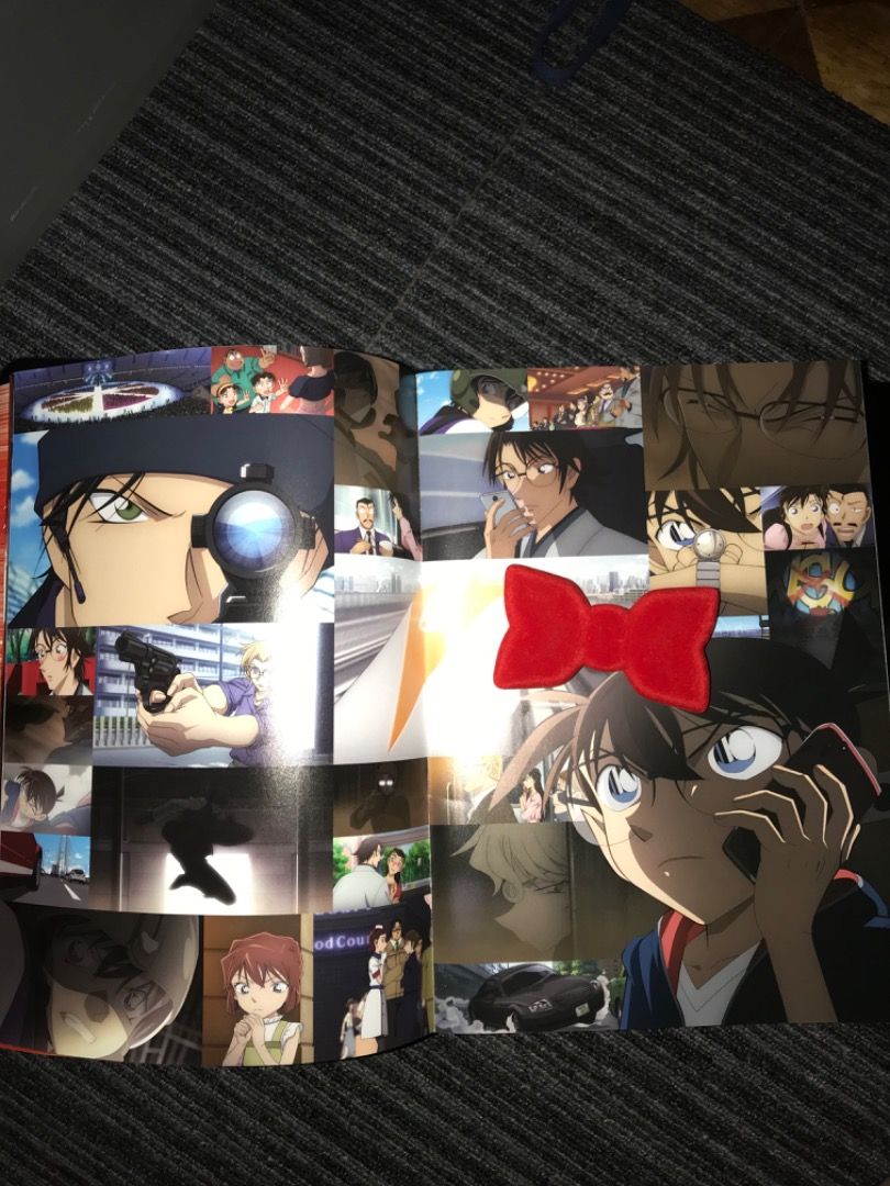 Detective Conan movie magazine with authentic bowtie, Hobbies & Toys ...