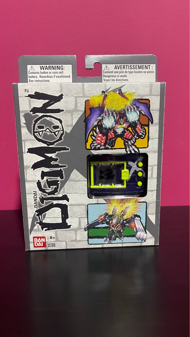 Digimon X Navy Blue & Silver, Hobbies & Toys, Toys & Games on Carousell