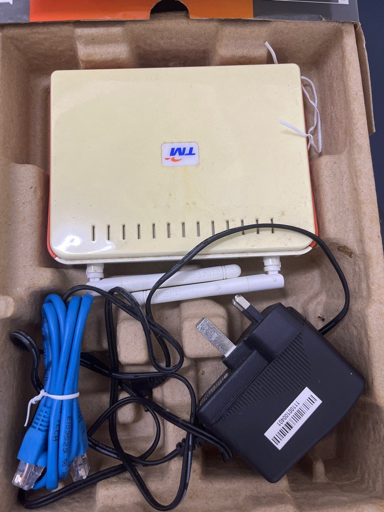 Dlink wireless router modem, Computers & Tech, Office & Business ...