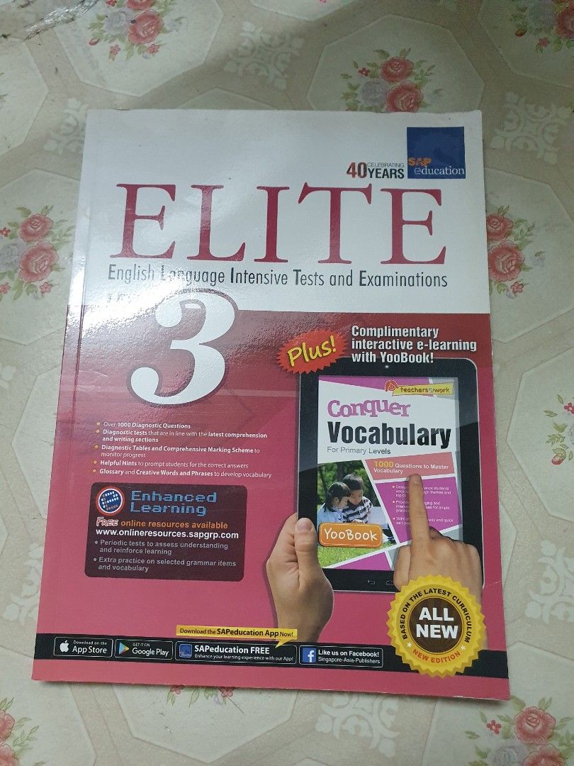 ELITE English Intensive Test and Exam Level 3, Hobbies & Toys, Books ...