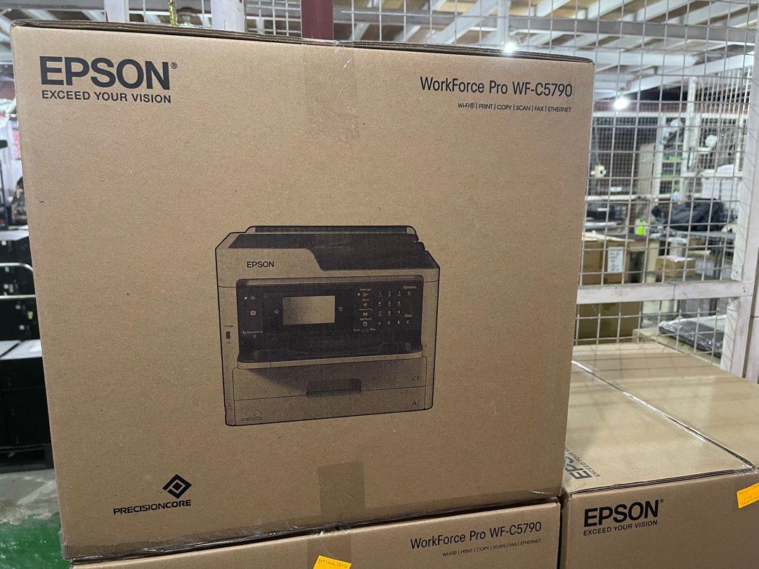 EPSON WORKFORCE PRO WF- C5790 Wifi Duplex all in One inkjet Printer ...
