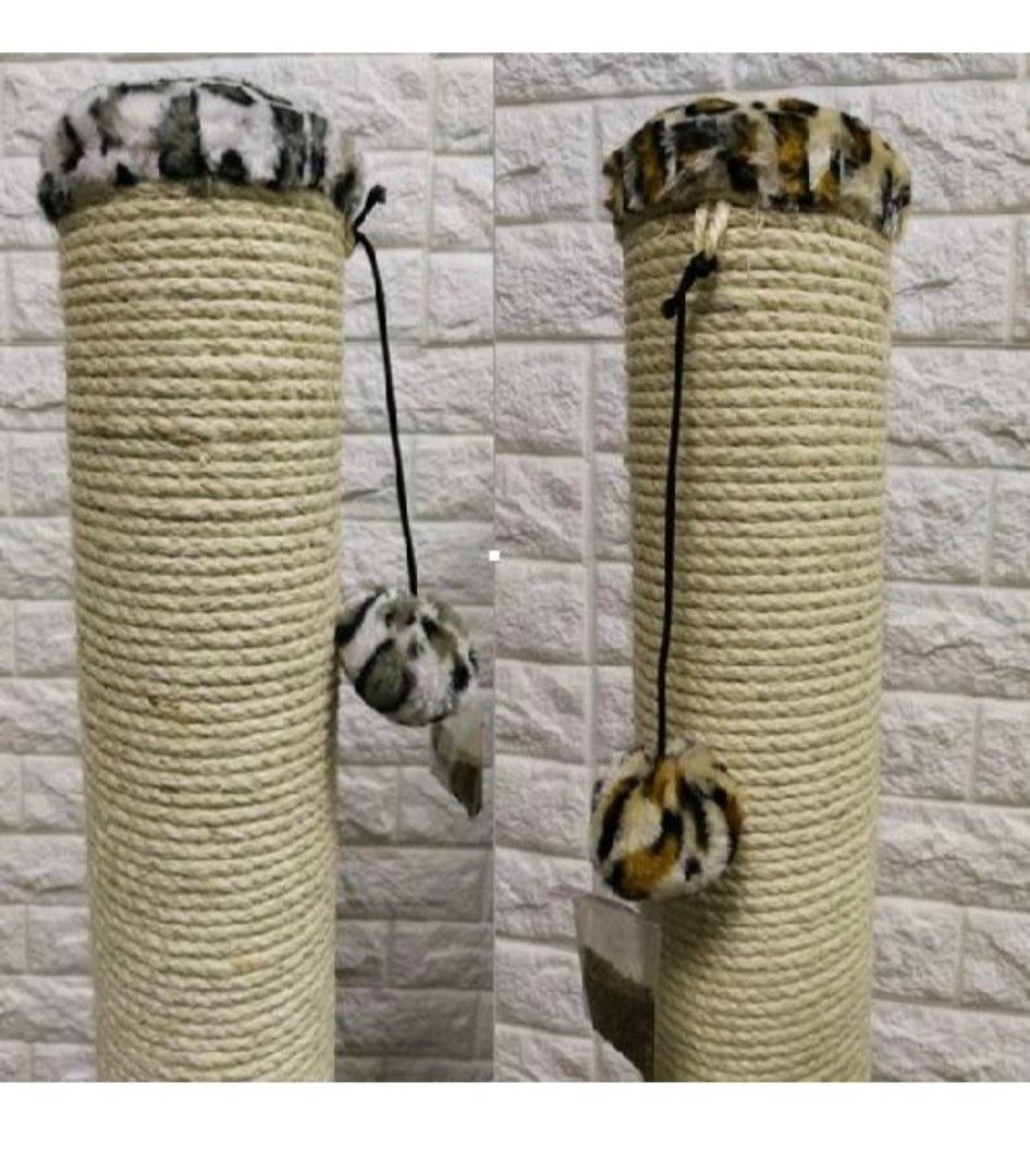 Extreme Tall 105 cm Sisal Rope Cat Scratching Post Extra 12.5 cm ...