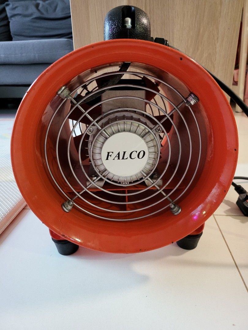 Falco portable ventilation fan., Furniture & Home Living, Lighting & Fans, Fans on Carousell