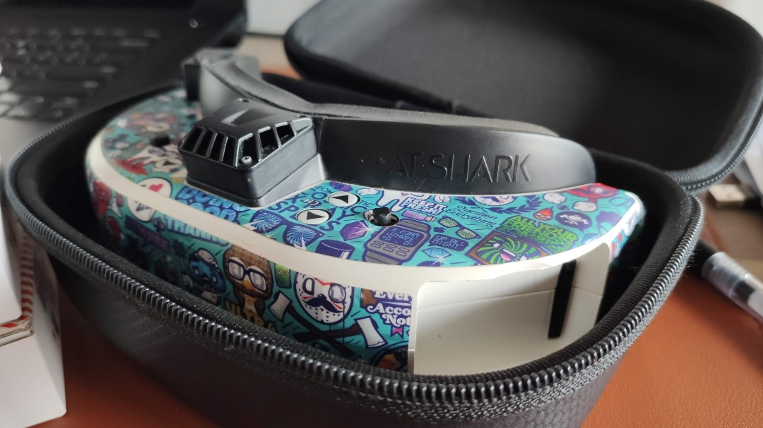 Fatshark HDO FPV Goggles, Photography, Drones on Carousell