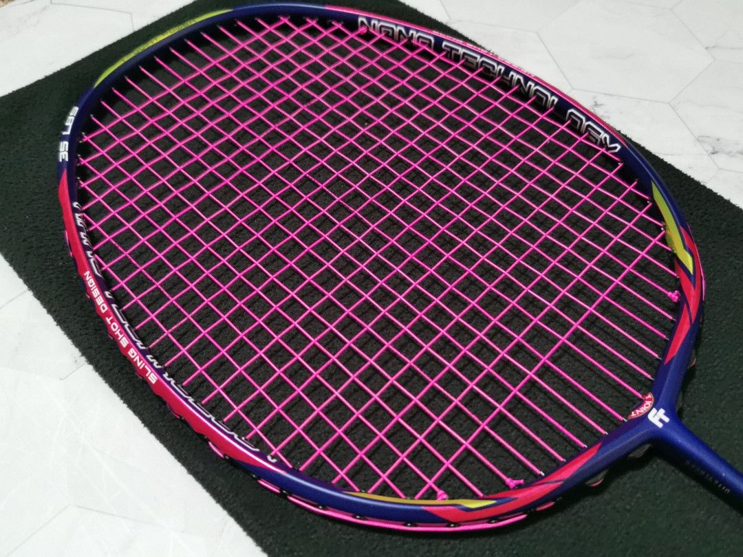 Felet TJ Power - Control Badminton Racket with Felet Badminton String ...