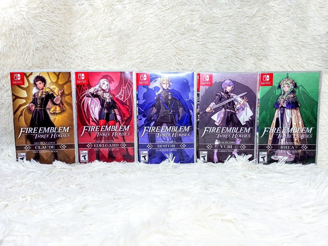 Fire Emblem Three Houses (US) Alternate Cover Arts w/ Case and Custom ...