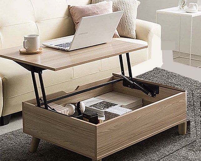 Foldable Convertible Tea Coffee Table Low Desktop Dining Table ...