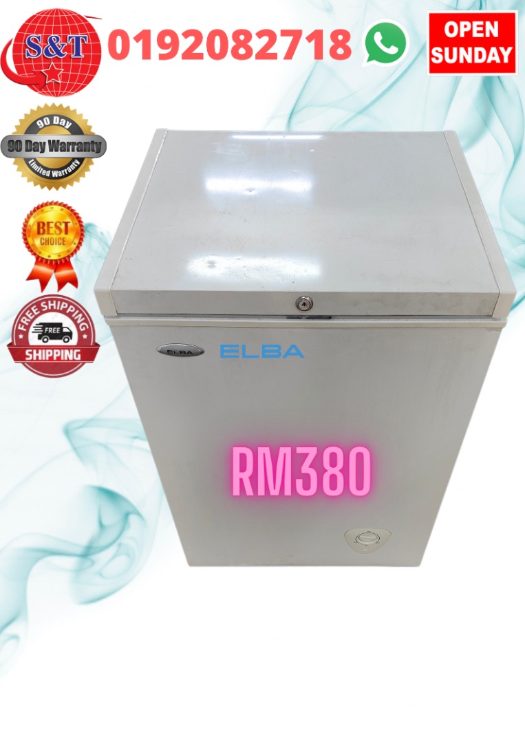 FREEZER ELBA 100 LITRE, TV & Home Appliances, Kitchen Appliances, Refrigerators & Freezers on ...