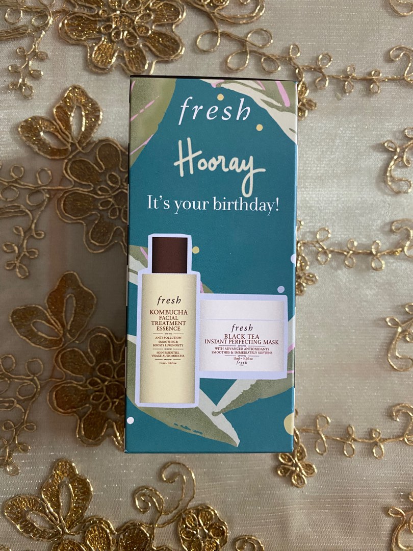 (Fresh) Facial Treatment Essence & Instant Perfecting Mask, Beauty ...