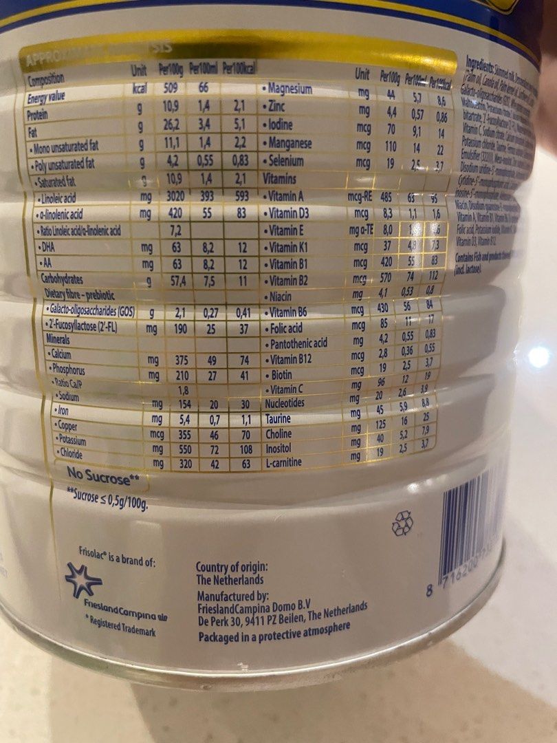 Frisolac Gold 1 - Infant Formula, Babies & Kids, Nursing & Feeding ...