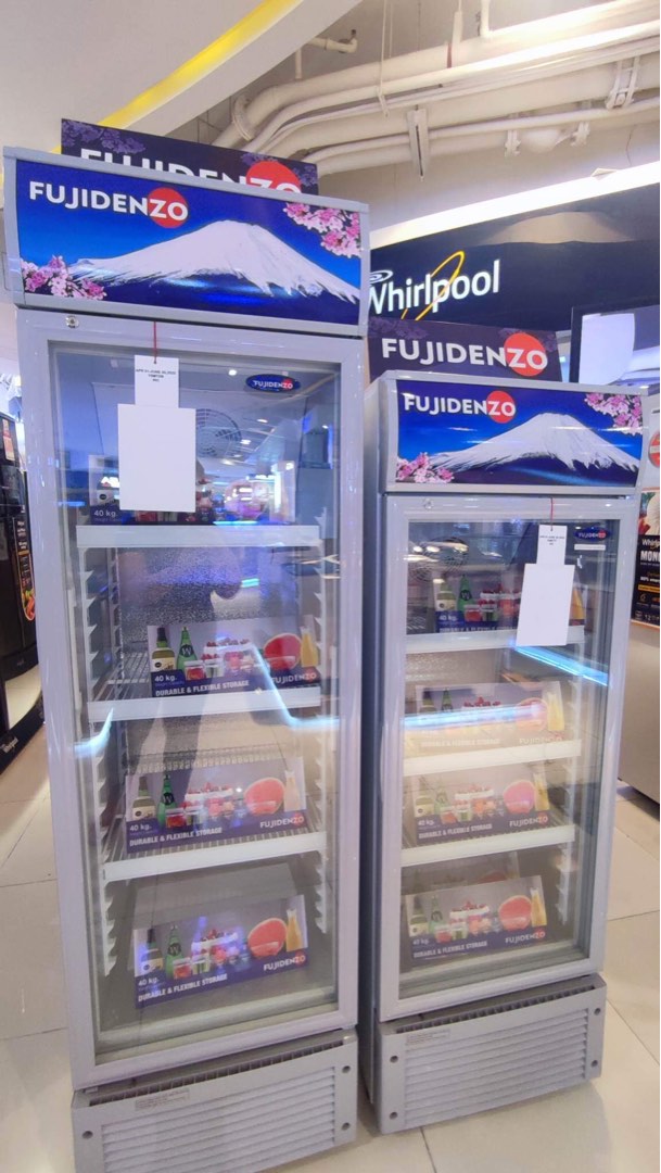 FUJIDENZO SHOWCASE CHILLER, TV & Home Appliances, Kitchen Appliances ...