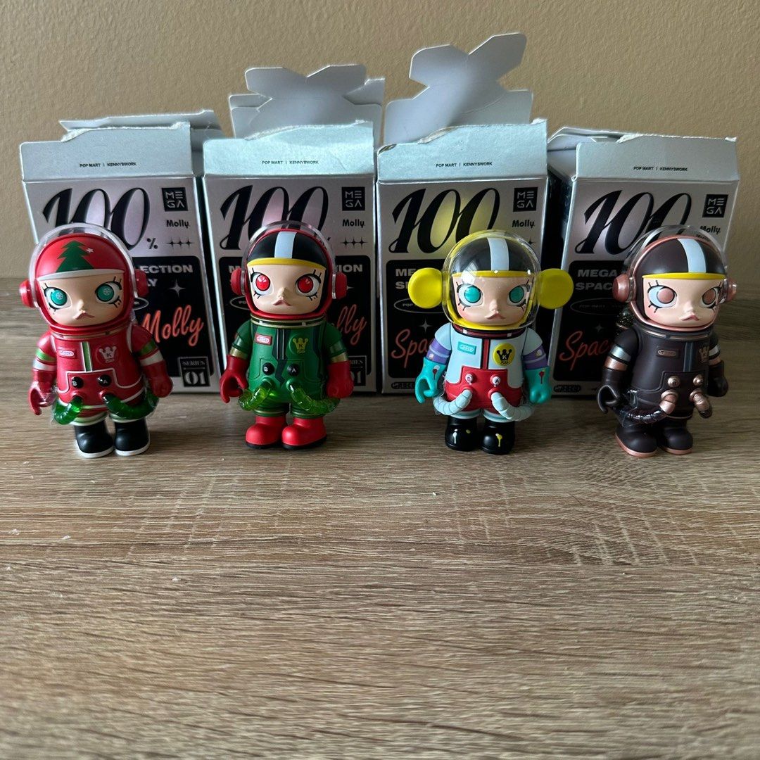 Full Set Pop Mart Space Molly 100%, Hobbies & Toys, Toys & Games on ...