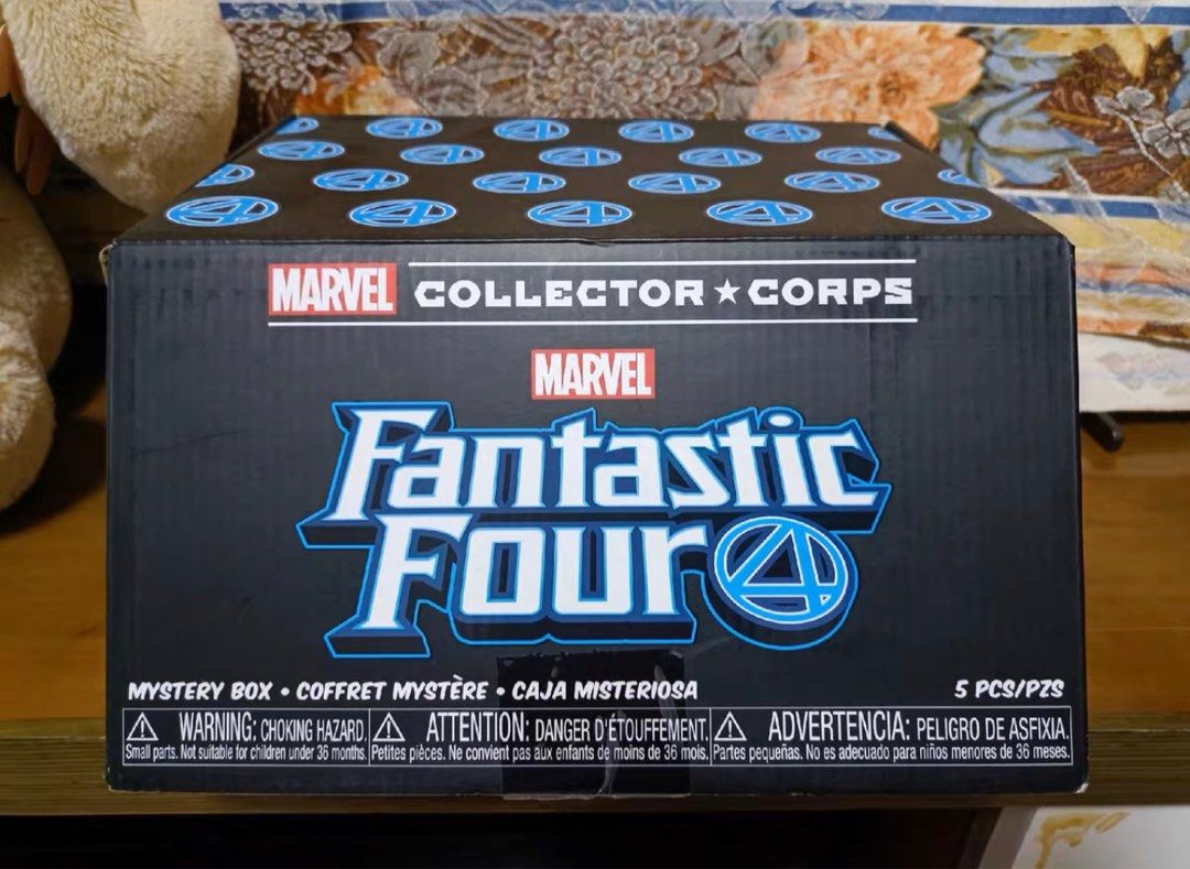 FUNKO MARVEL COLLECTOR CORPS BOX FANTASTIC FOUR, Hobbies & Toys, Toys ...
