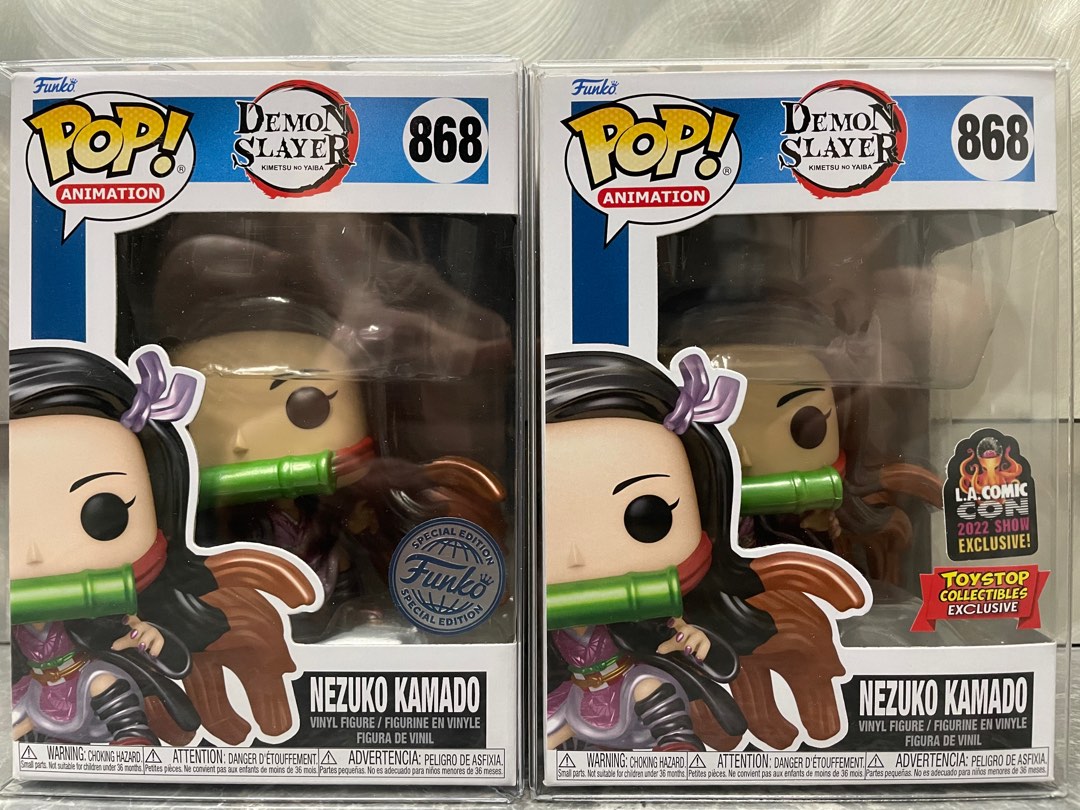 Funko Pop - 868 - Demon Slayer - Nezuko Kamado (LACC 2022) (ToyStop ...