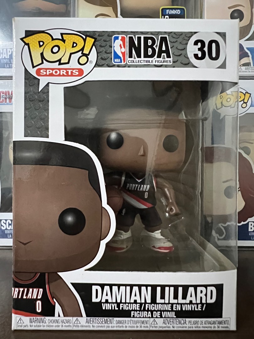 Funko Pop NBA Damian Lillard (vaulted), Hobbies & Toys, Toys & Games on ...