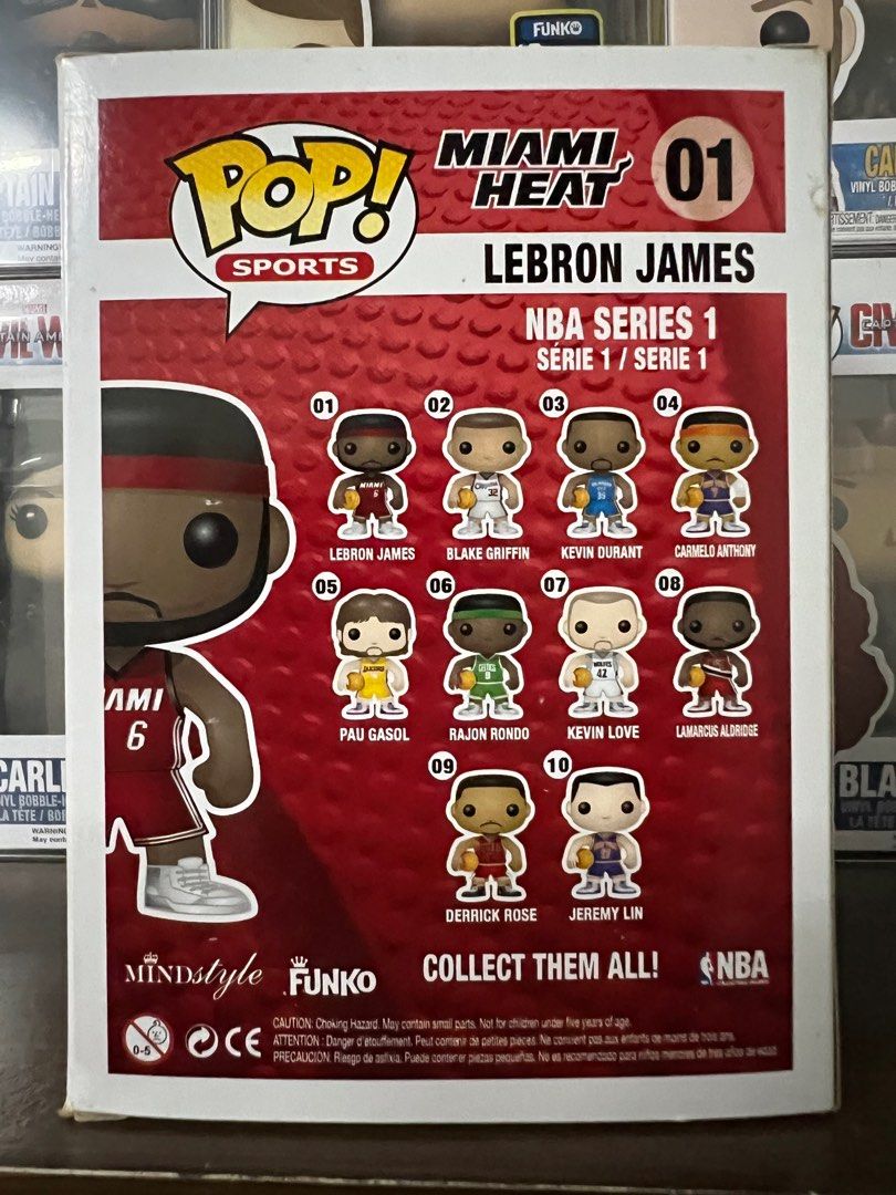 Funko Pop NBA Lebron James (vaulted), Hobbies & Toys, Toys & Games on ...