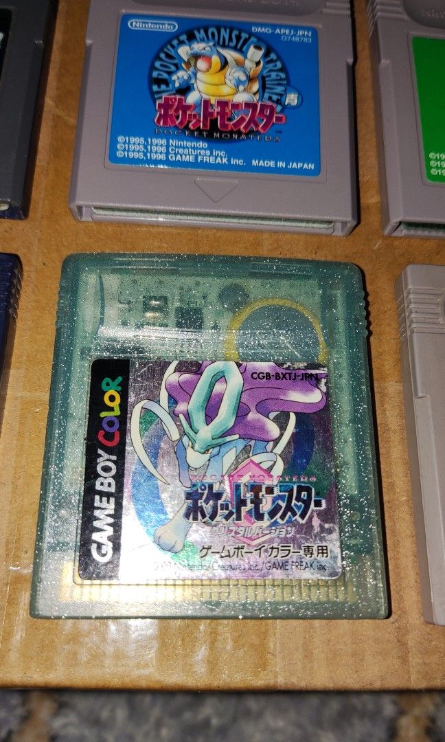 Gameboy DMG/Color Pokemon Japanese Games (For Collectors), Video Gaming ...