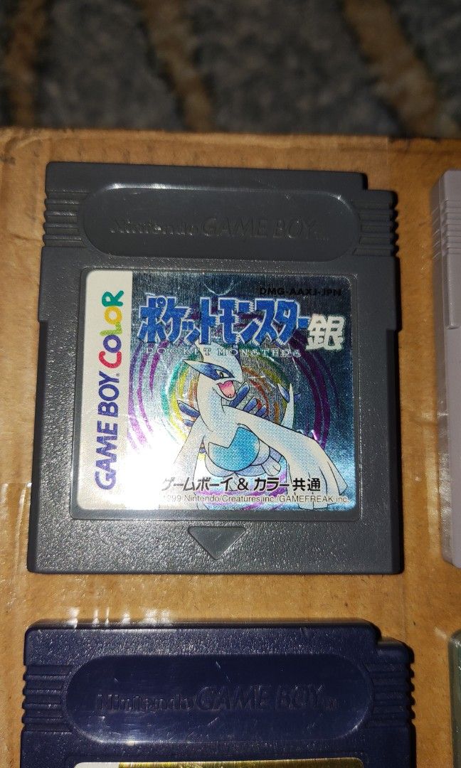 Gameboy DMG/Color Pokemon Japanese Games (For Collectors), Video Gaming ...