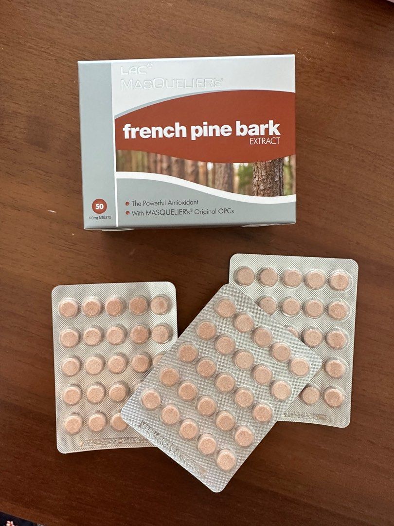 GNC French Pine Bark, Health & Nutrition, Health Supplements, Vitamins ...