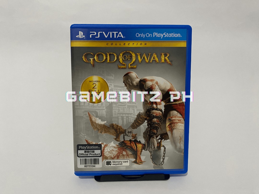 God of War Collection PS Vita Oled Slim Game, Video Gaming, Video Games ...