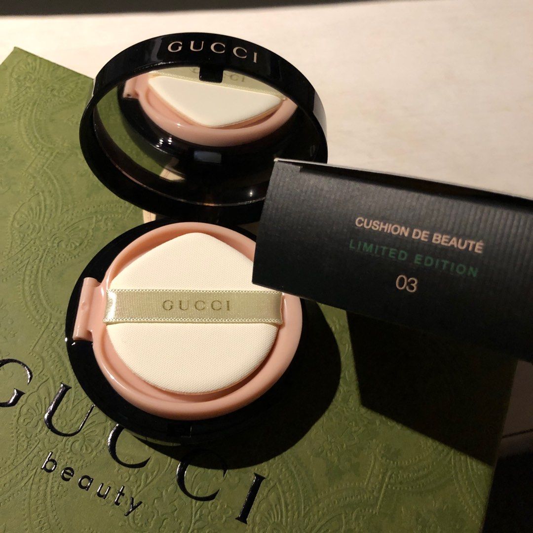 Gucci cushion de beaute limited edition foundation shade 03, Beauty ...