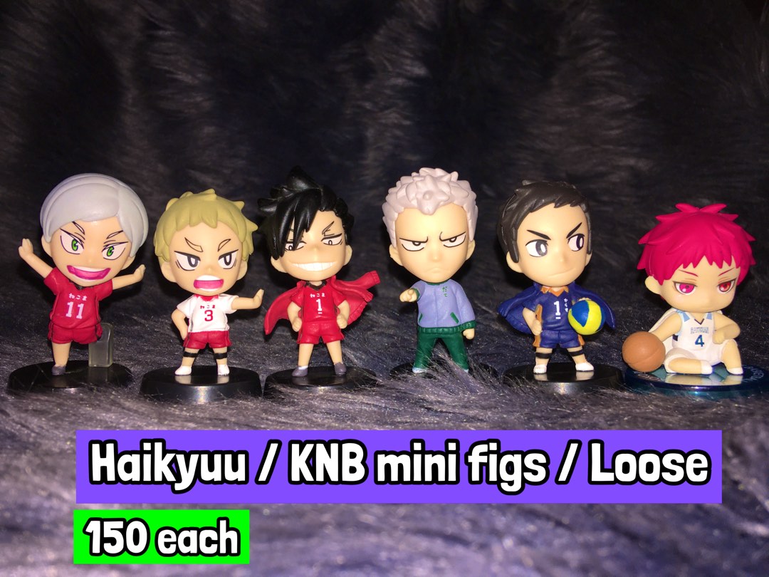 Haikyuu /KNB Mini Figures, Hobbies & Toys, Toys & Games on Carousell