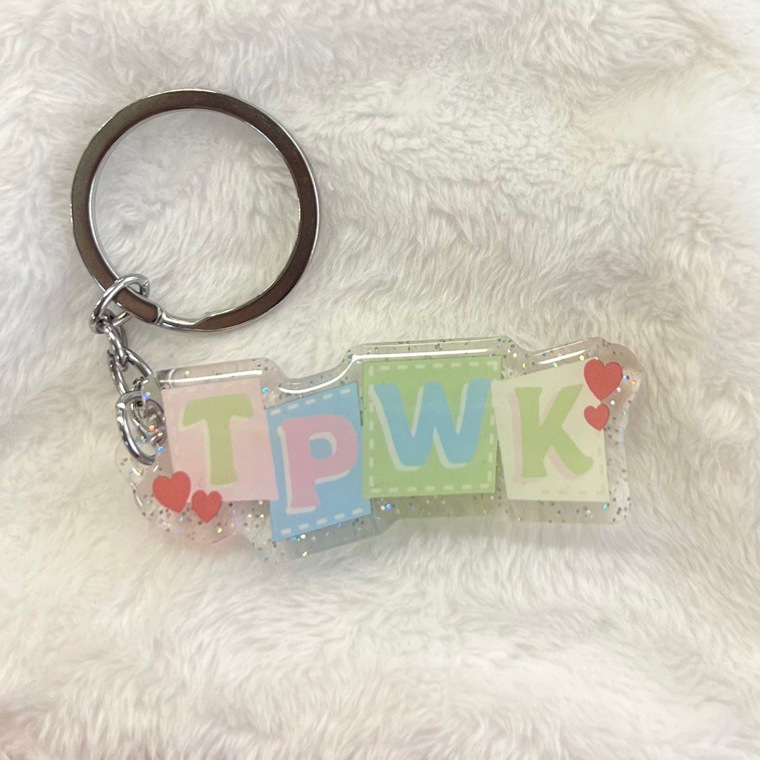 harry styles fanmade tpwk keychain love on tour treat people with ...