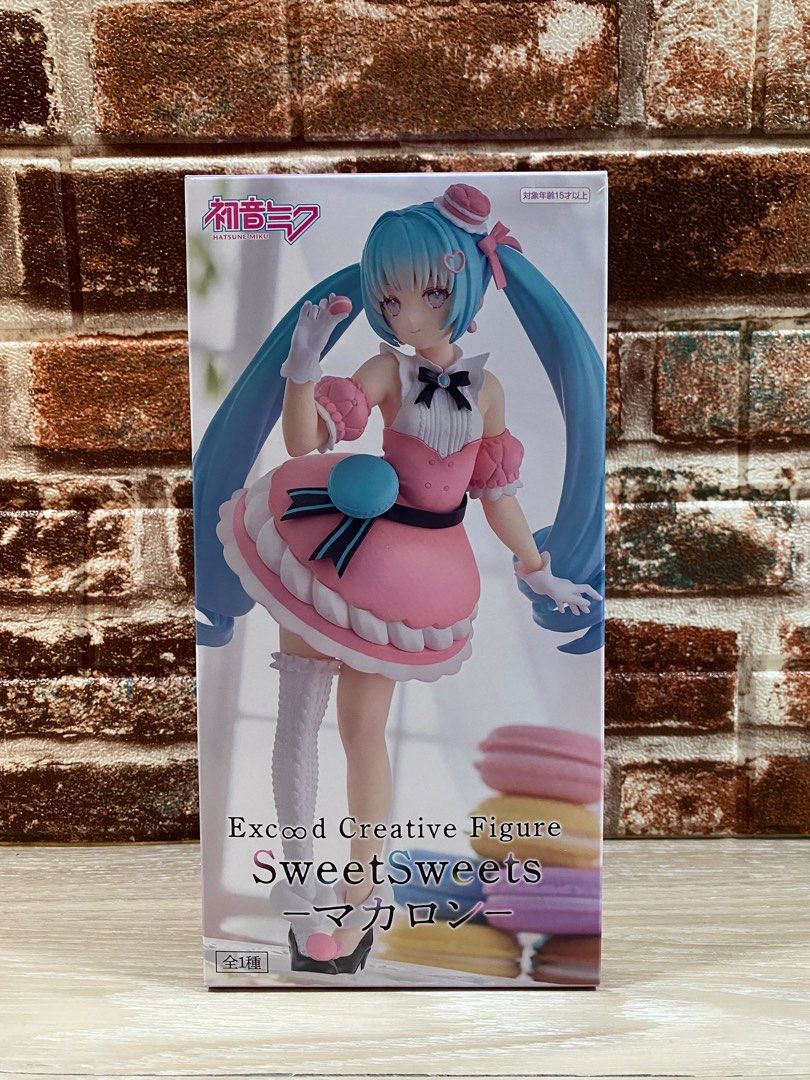 Hatsune Miku - Sweet Sweets Series Macaroon Exceed Creative Figure ...