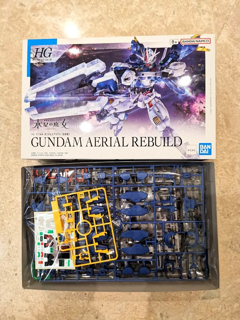 HG GUNDAM AERIAL REBUILD, Hobbies & Toys, Toys & Games on Carousell