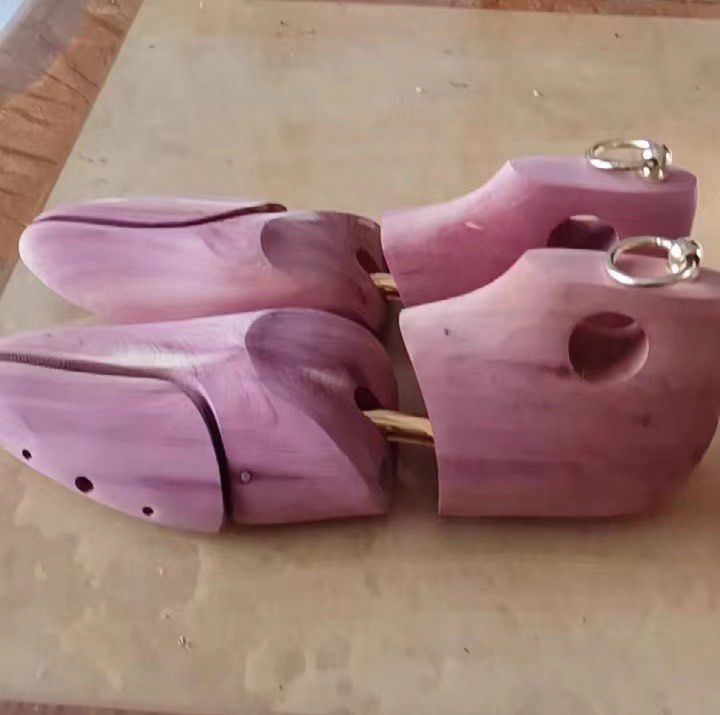High cut Cedar Wood Shoe Tree Boot Tree Shoe Inserts Shoetree, Men's ...