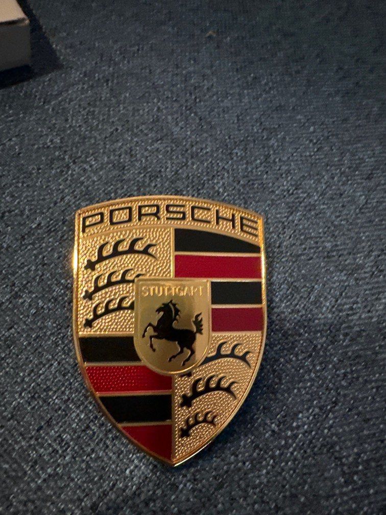 Hood Crest Iii - Genuine Porsche for Porsche 911, Boxster, Cayman ...